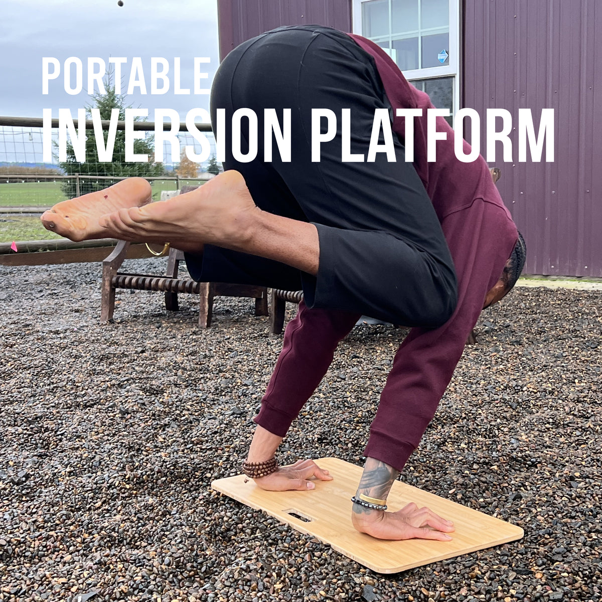 The Root to Rise Handstand Board for Handstands-Headstands-Inversions ...
