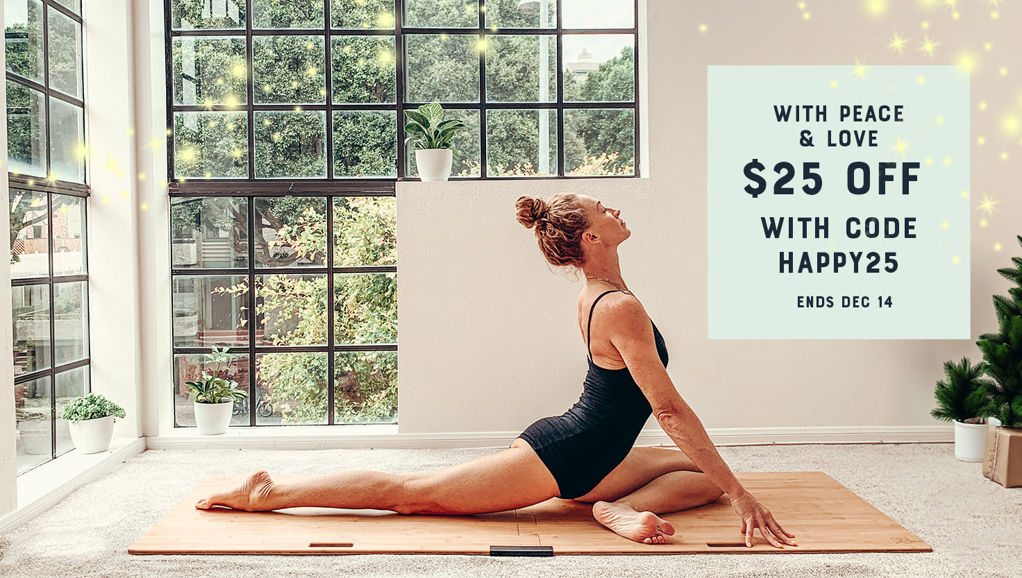 Portable Yoga Floor for your Yoga-At-Home & Yoga-Anywhere Practice
